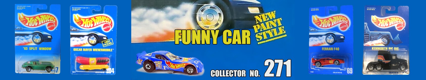 Hot Wheels Tarjeta Azul | Blue Card Collector Number Era