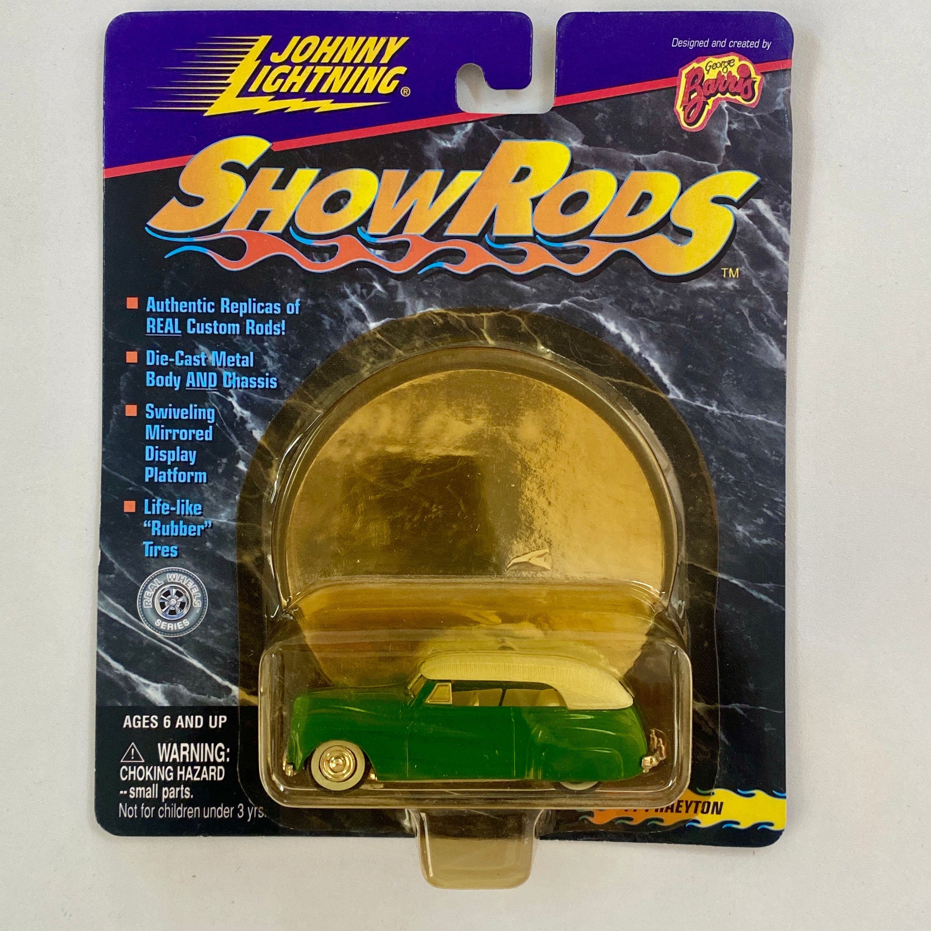 1999 Johnny Lightning Show Rods George Barris 41 Phaeyton 1941 Buick P