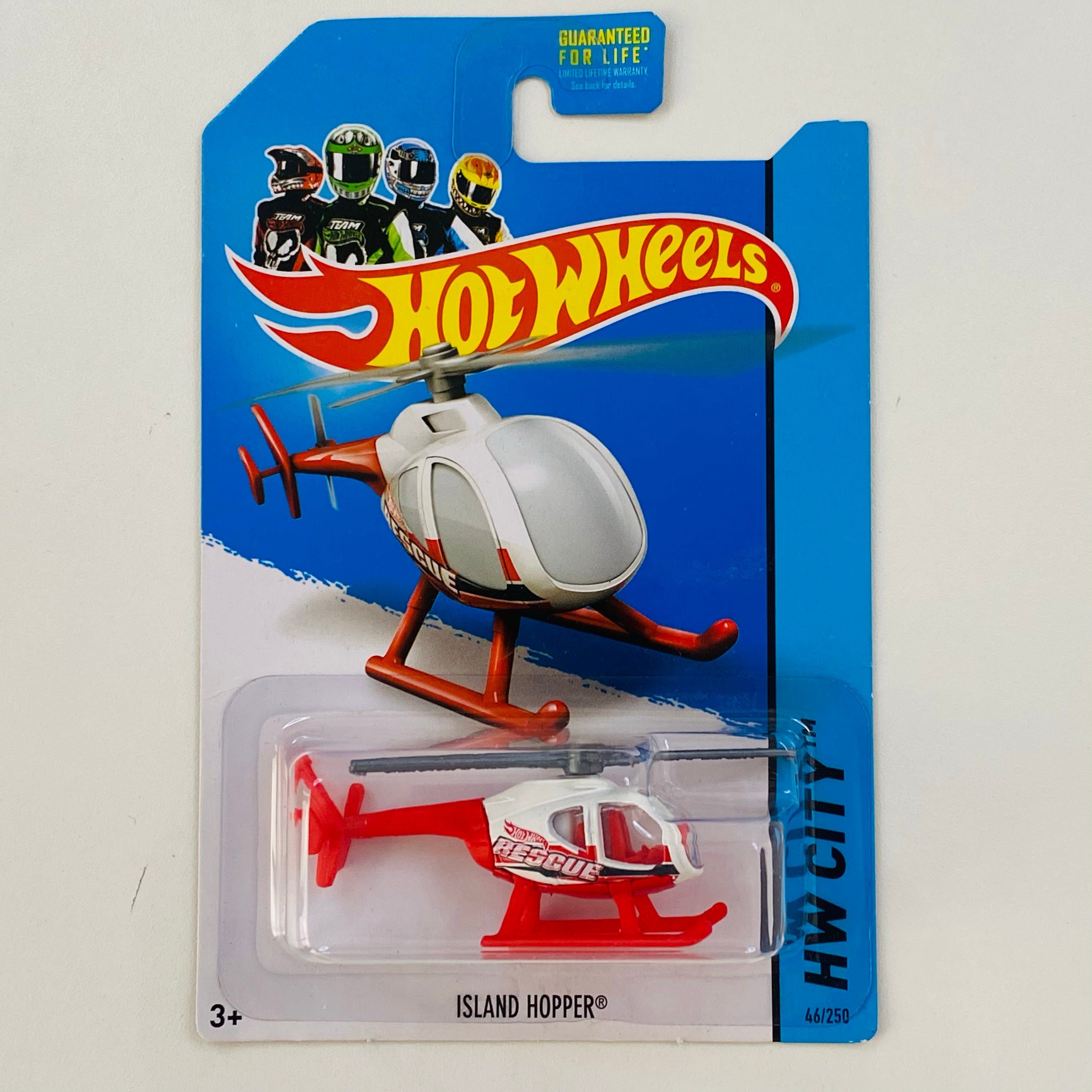 2014 Hot Wheels HW City Island Hopper blanco