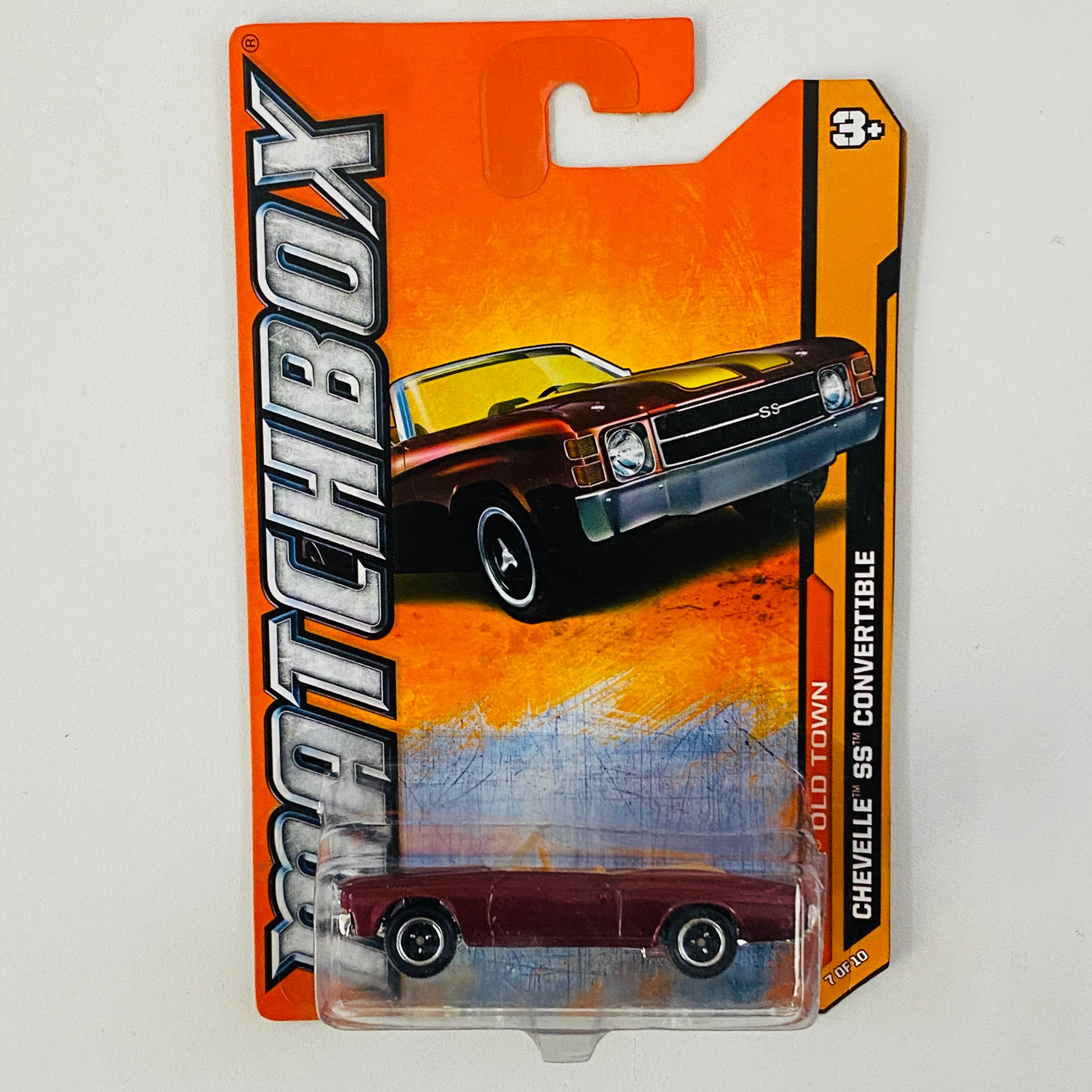 2012 Matchbox MBX Old Town Chevrolet Chevelle SS Convertible marrón me