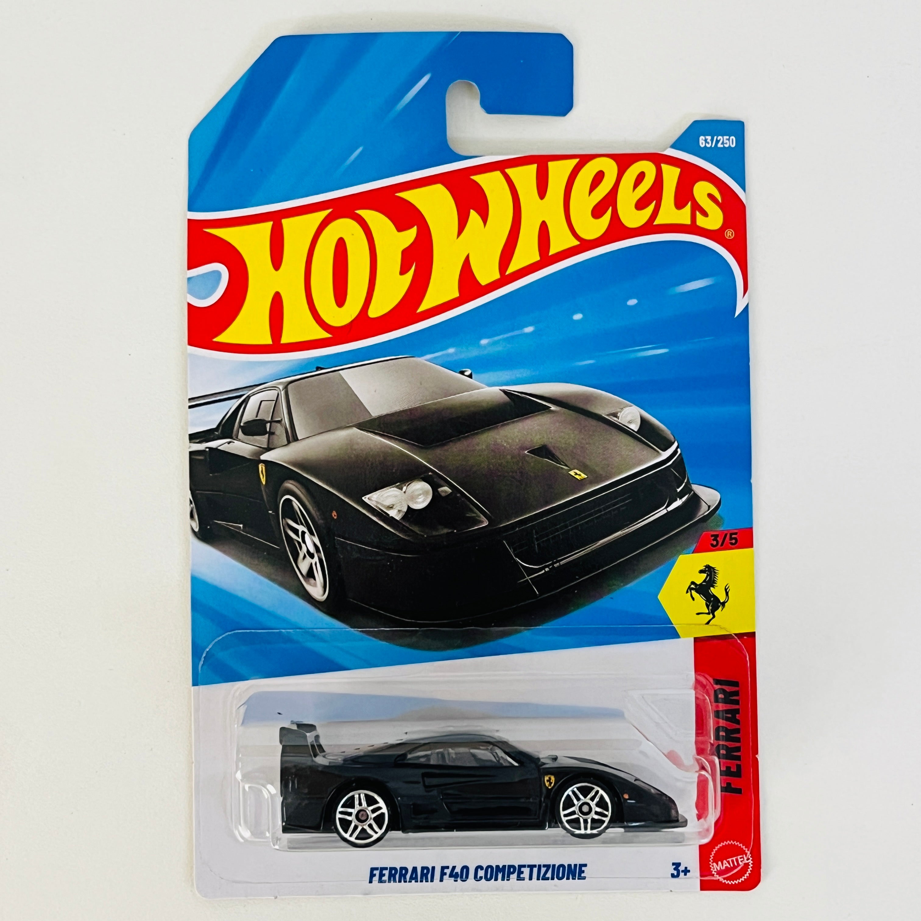 2026 Hot Wheels Ferrari F40 Competizione negro PR5