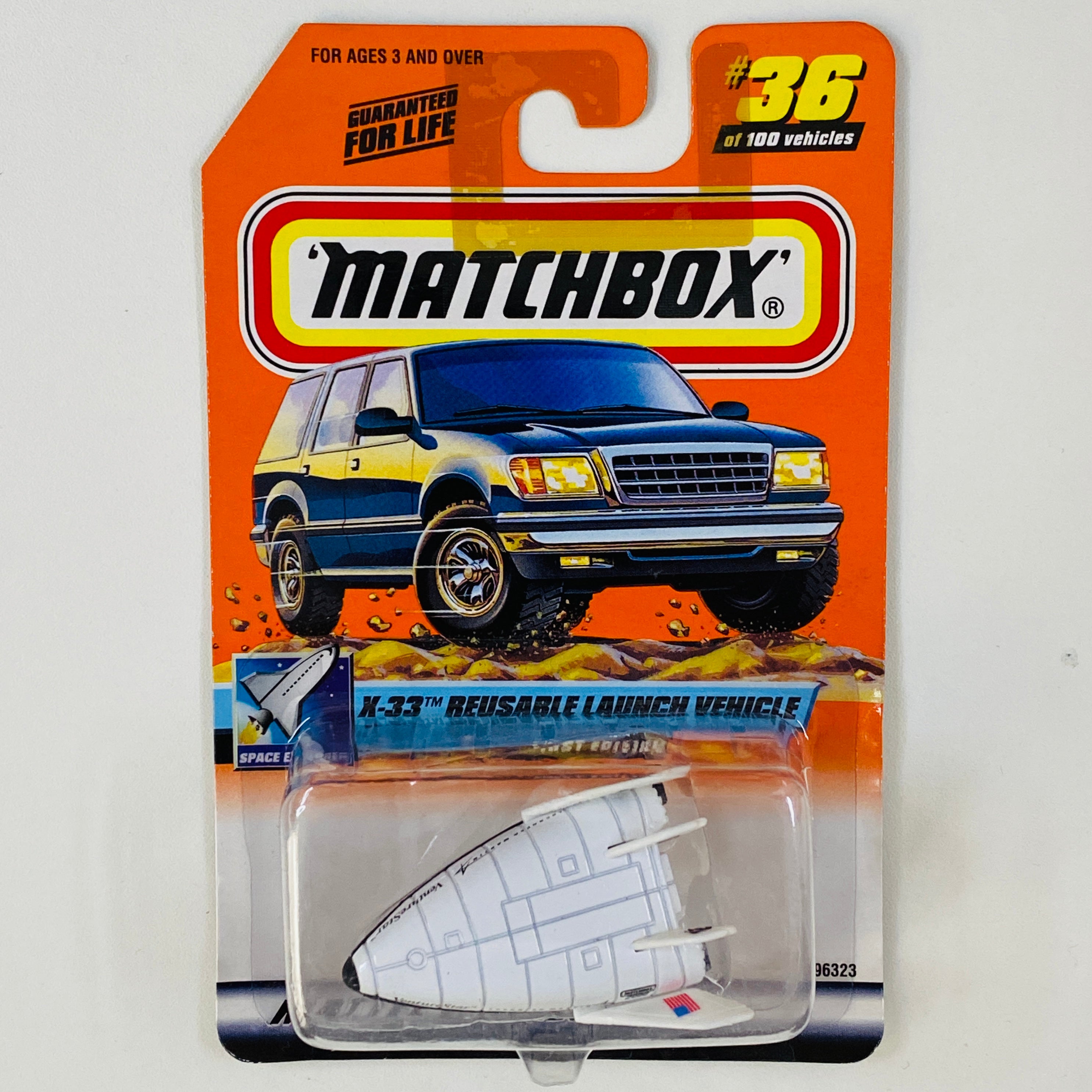 2000 Matchbox CHASE de Edición Limitada Space Explorer X-33 Reusable L