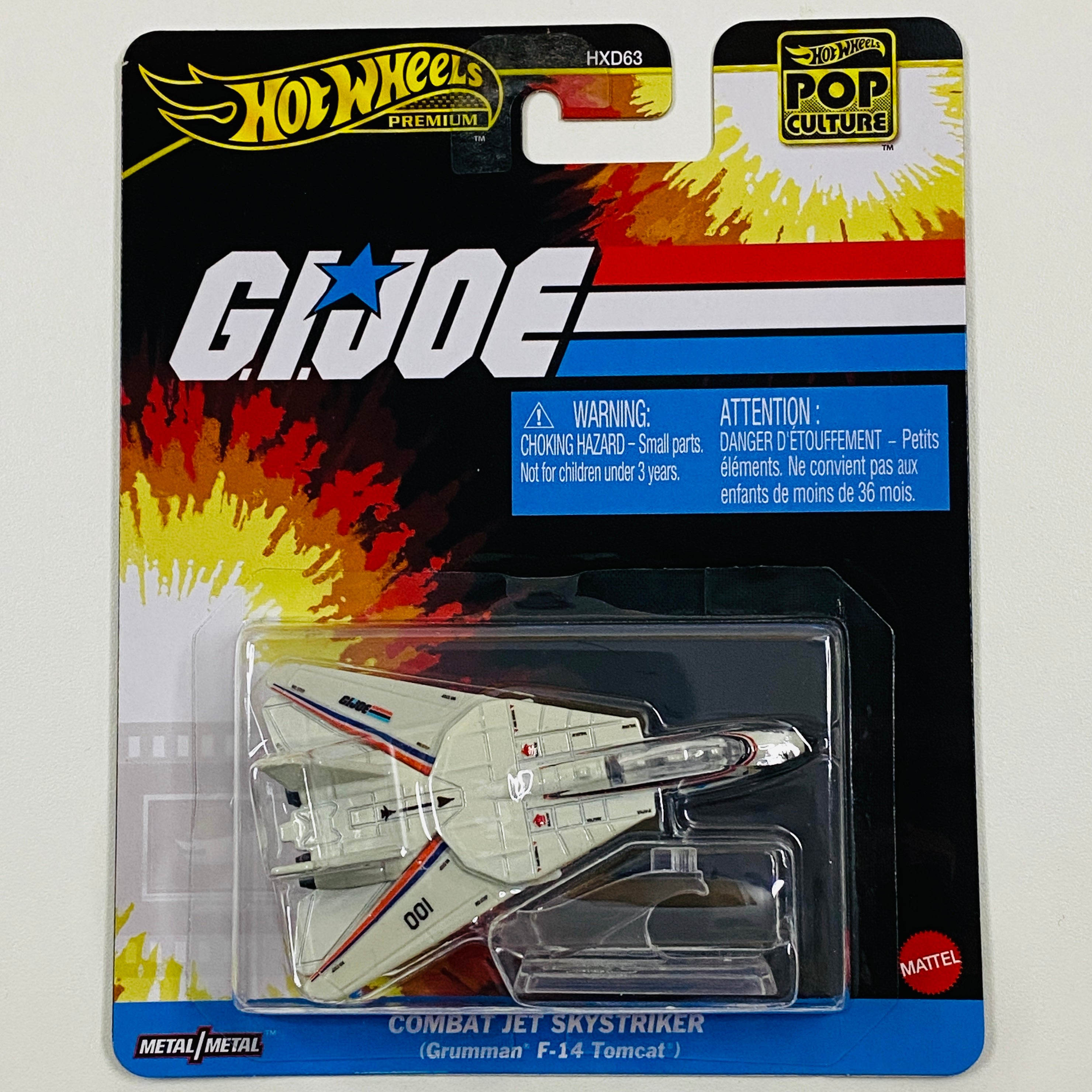 2025 Hot Wheels Premium Pop Culture G.I. Joe Combat Jet Skystriker Gru