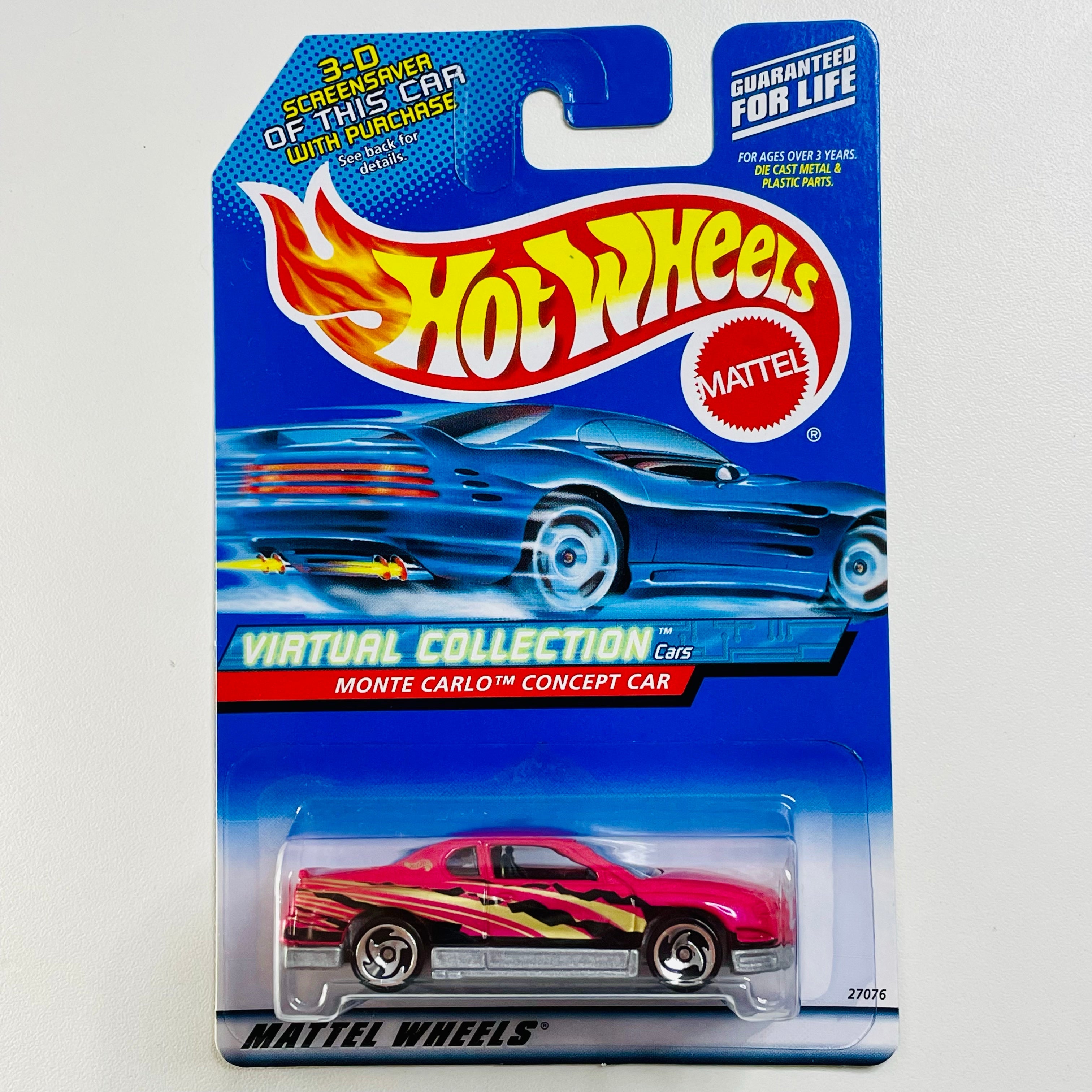 2000 Hot Wheels Virtual Collection Chevrolet Monte Carlo Concept Car r