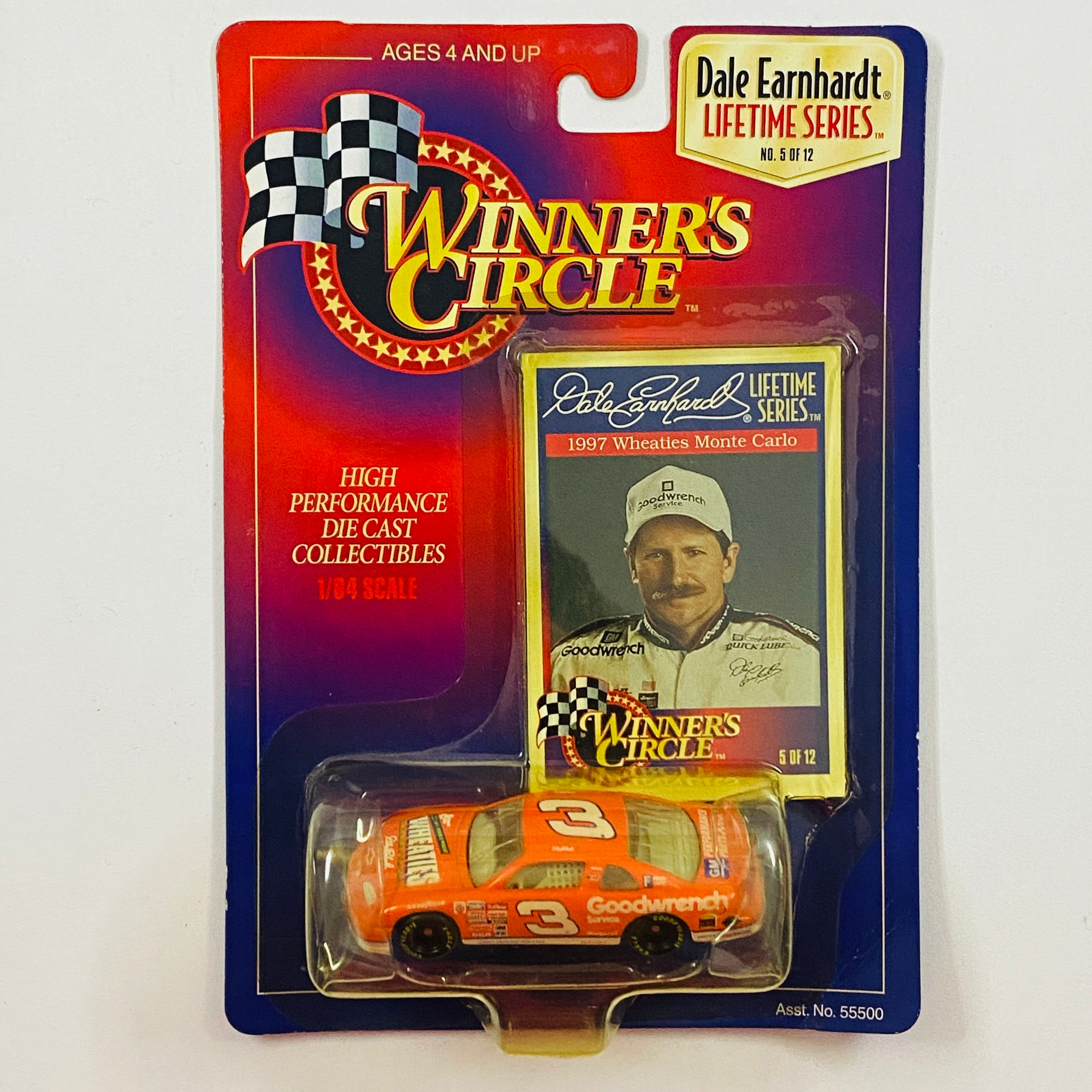 1997 Hasbro Winners Circle NASCAR Kenner Lifetime Series 5 of 12 Dale