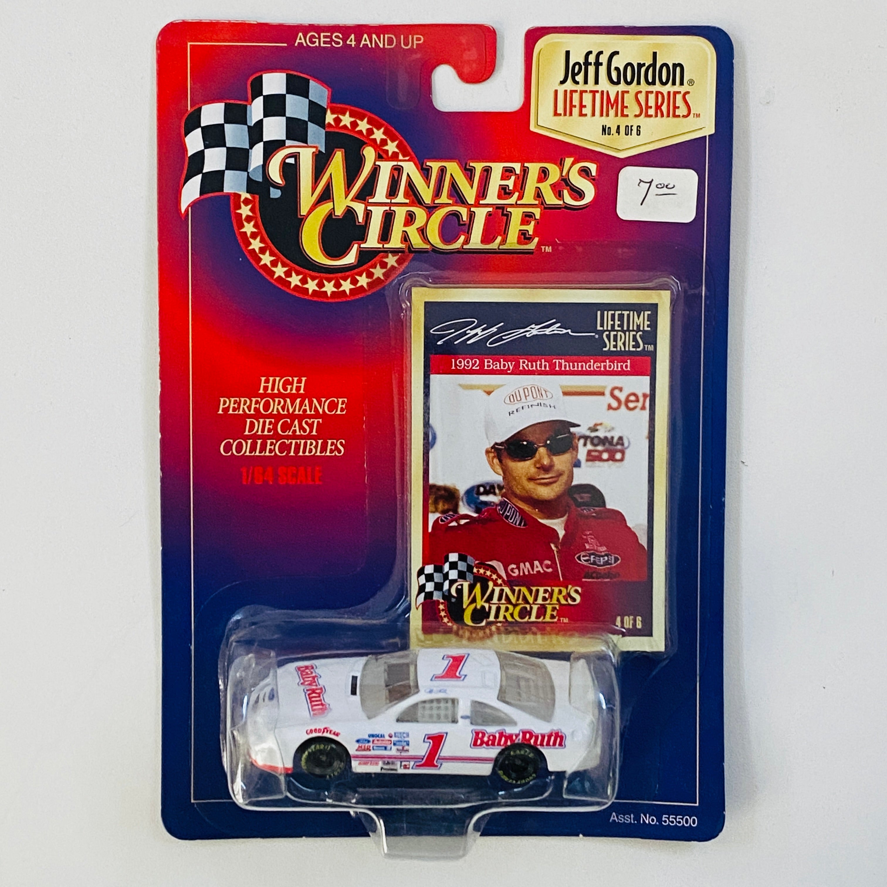 1997 Hasbro Winners Circle NASCAR Kenner Lifetime Series 4 of 6 Jeff G