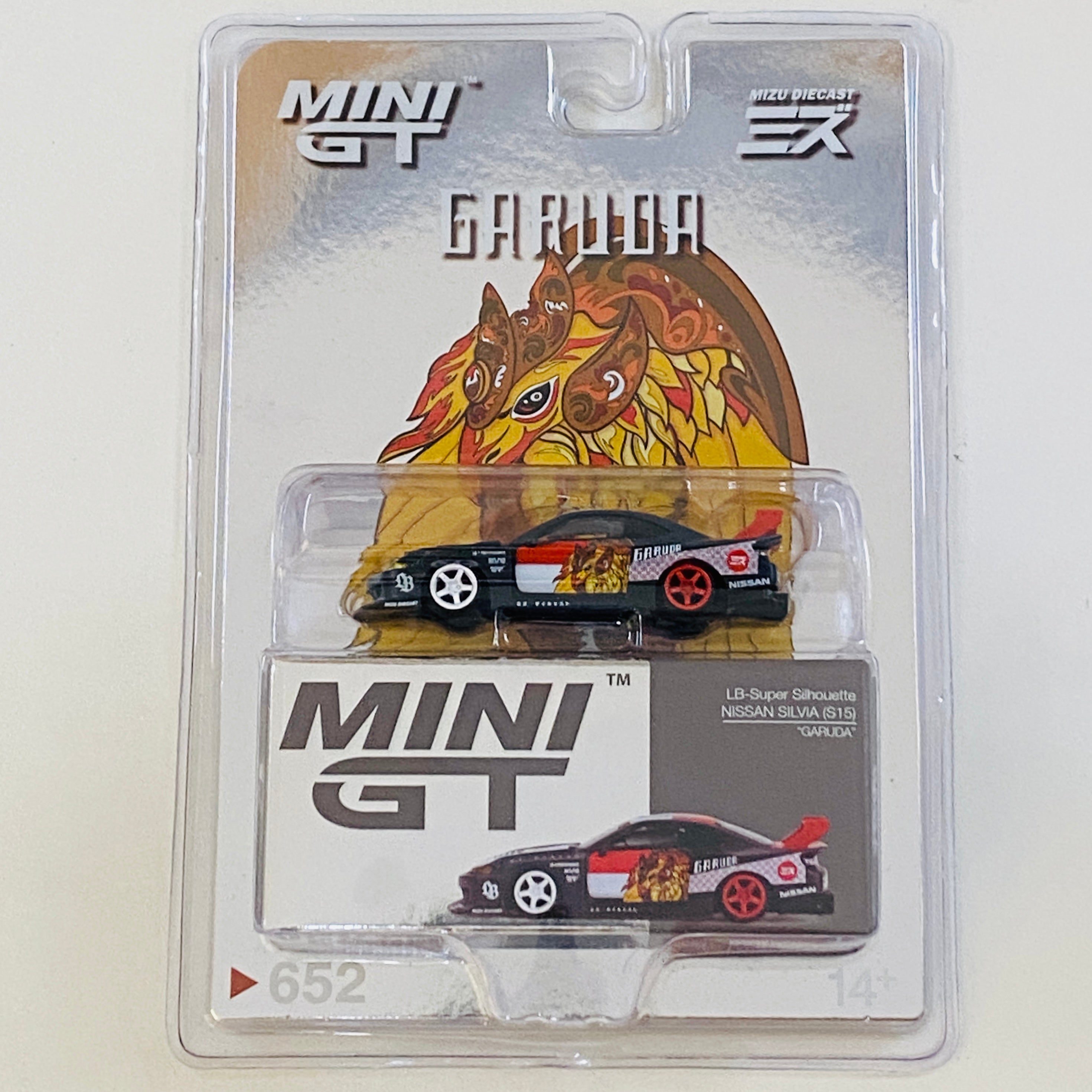 2024 Mini GT x Mizu Diecast 1:64 Limited Edition LB-Super Silhouette N