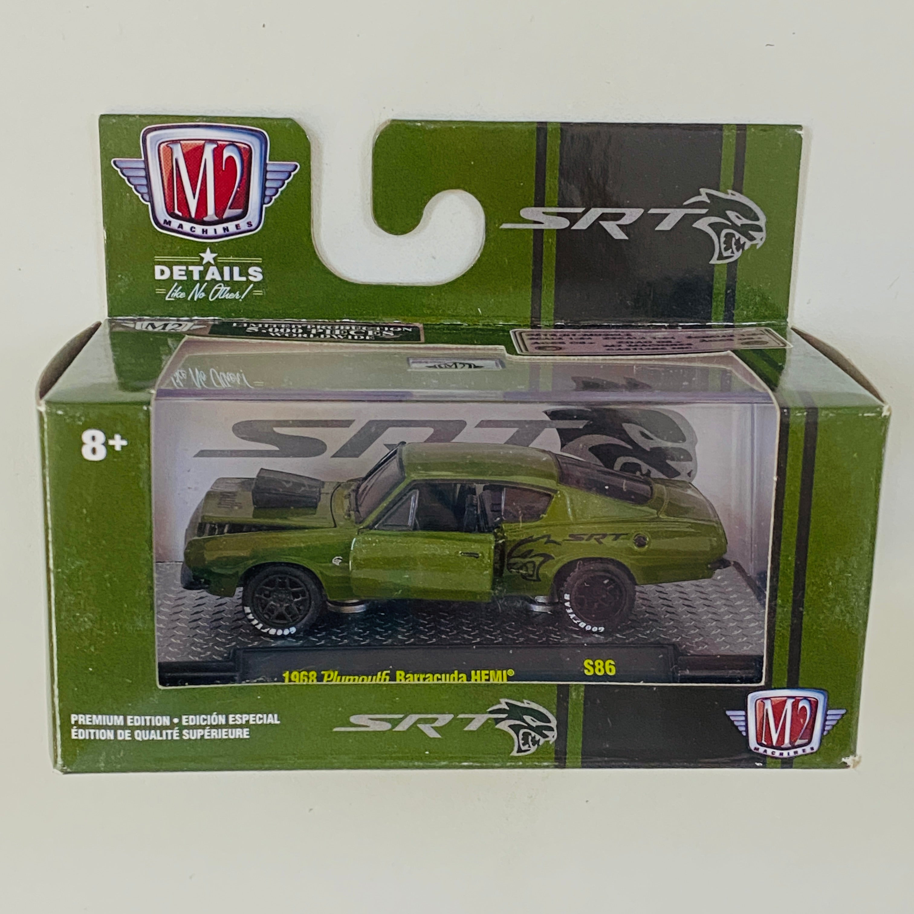 2020 M2 Machines Limited Edition 1/5,000 O'Reilly Exclusive SRT 1968 P