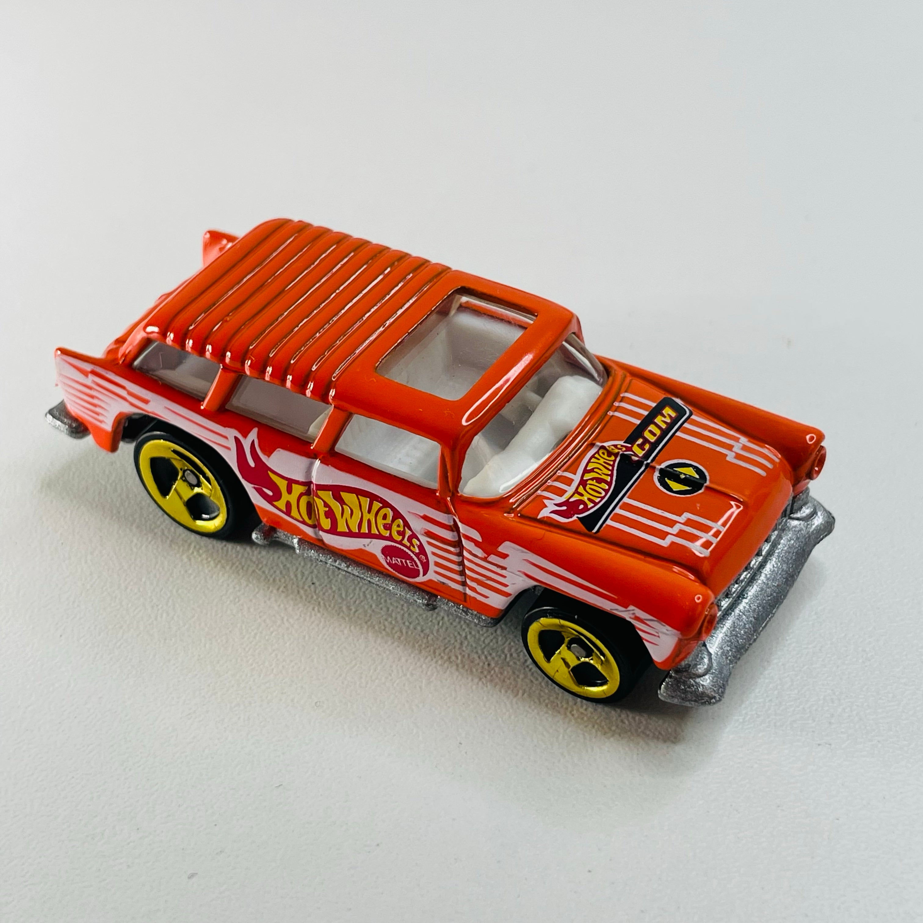 2000 Hot Wheels Chevy Nomad 196 naranja 3SP - Loose