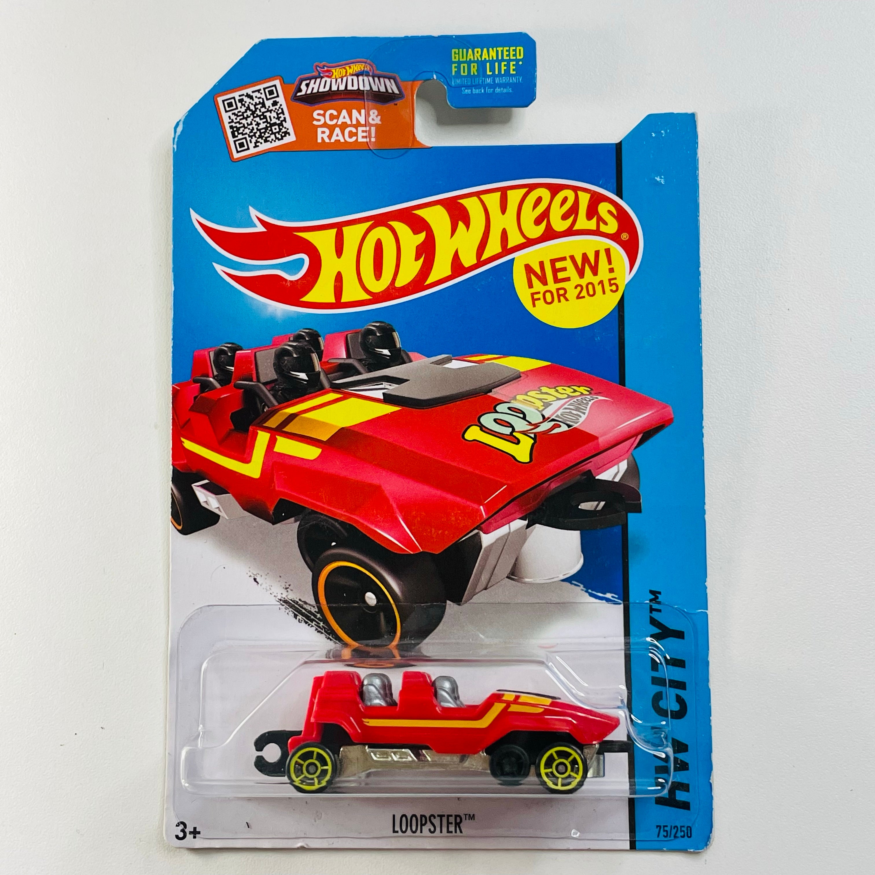 2015 Hot Wheels HW City Loopster rojo OH5