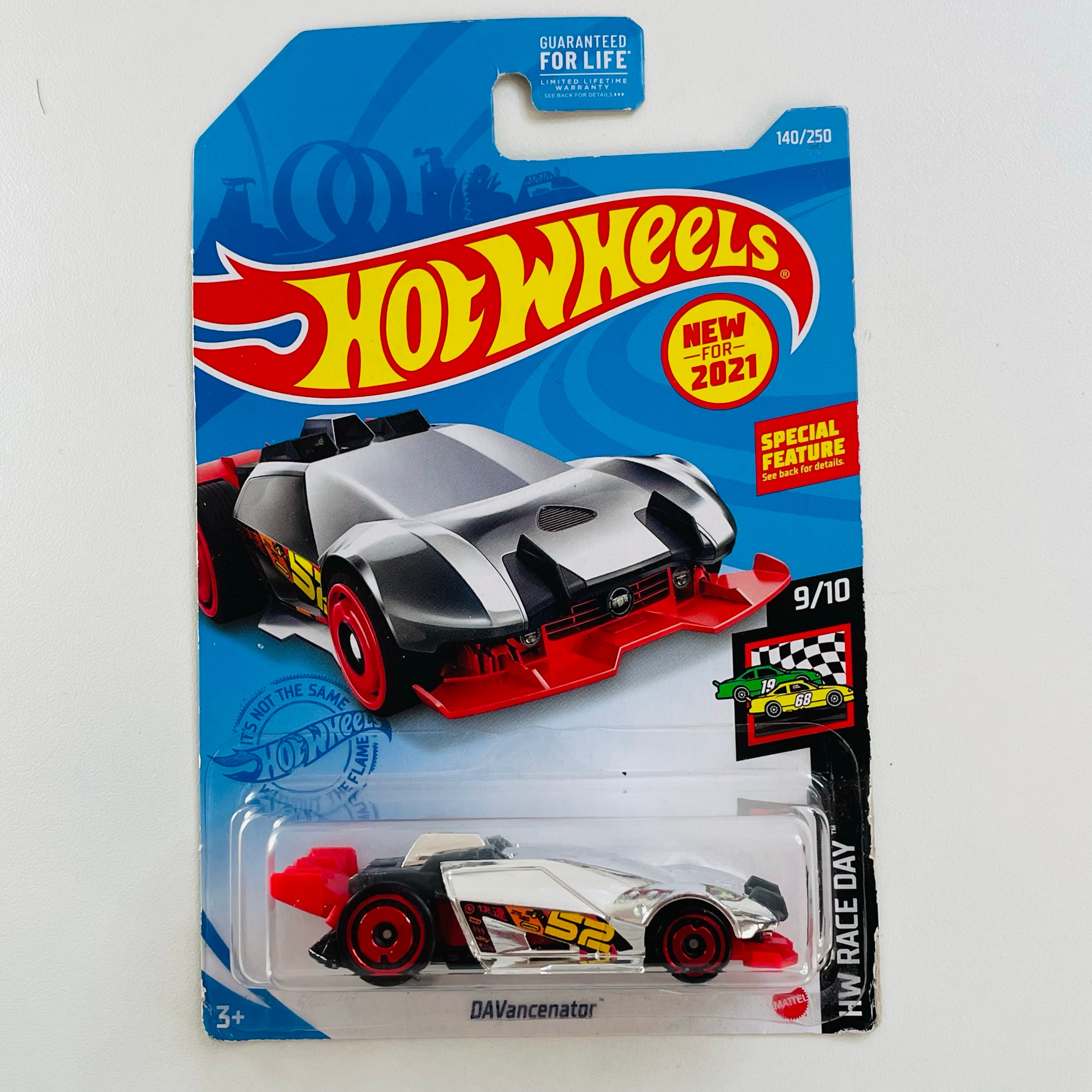 2021 Hot Wheels HW Race Day DAVancenator cromado AD Primera Edición