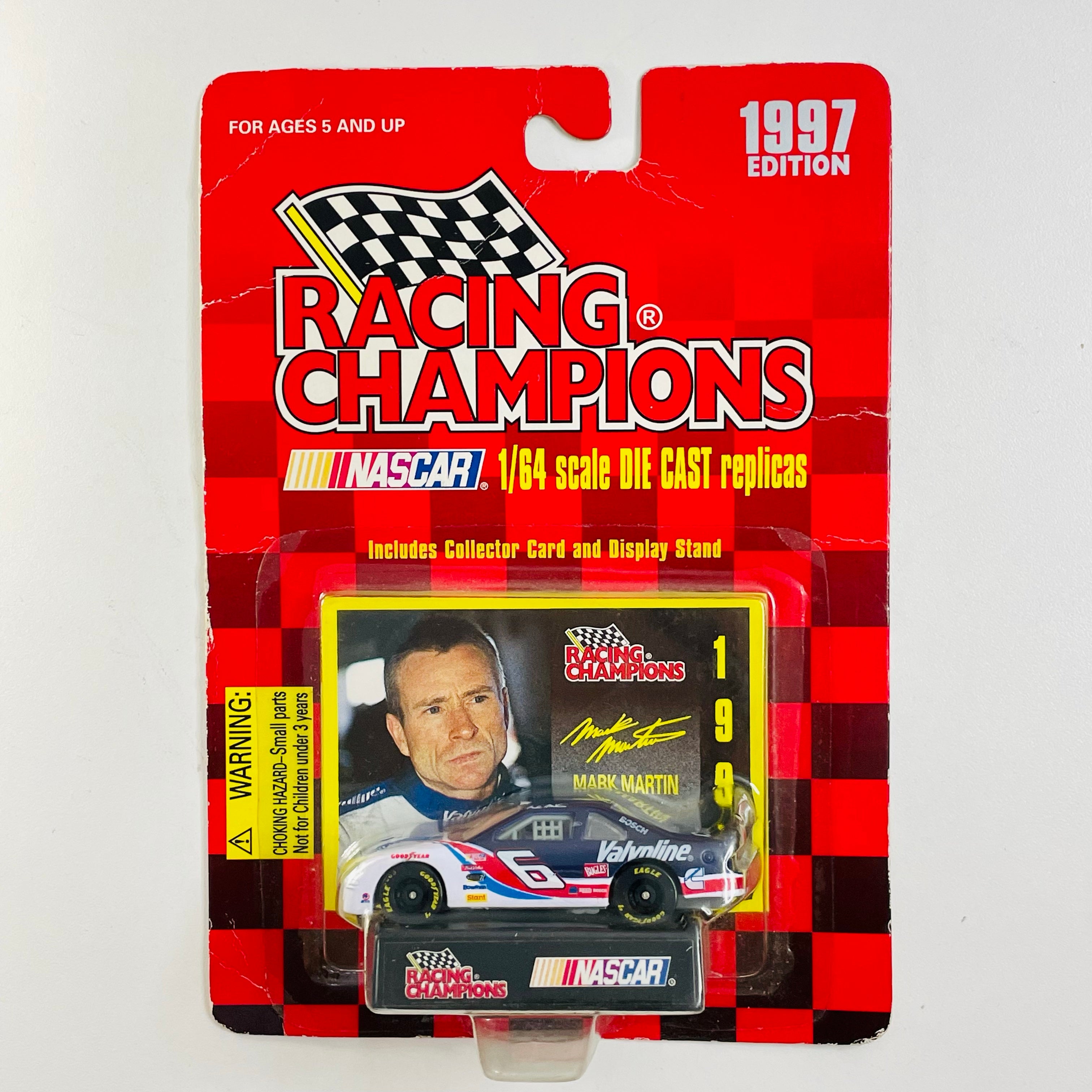 1997 Racing Champions NASCAR Mark Martin 6 Valvoline Ford Thunderbird