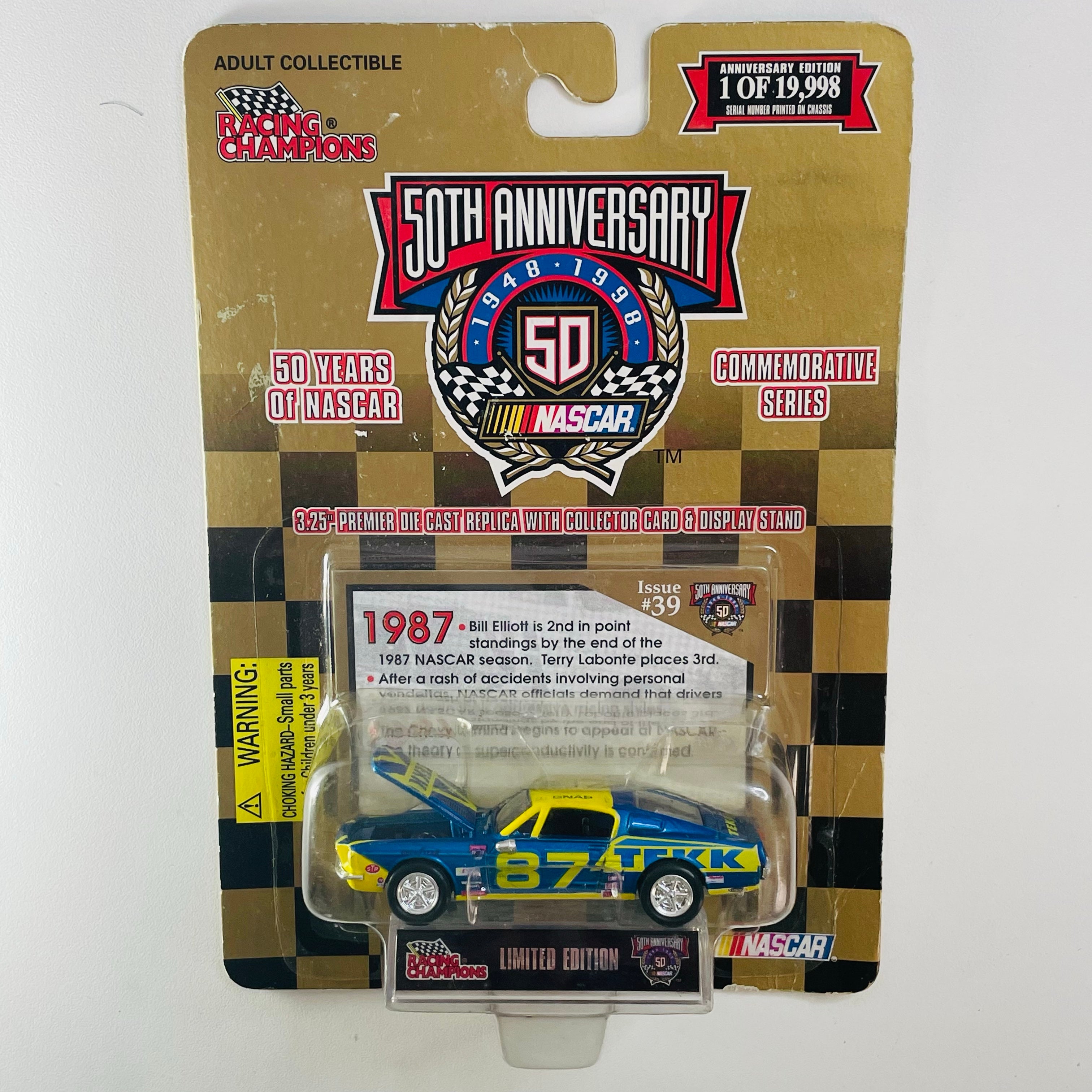 1998 Racing Champions 50th Anniversary NASCAR 50 Years of Nascar Limit
