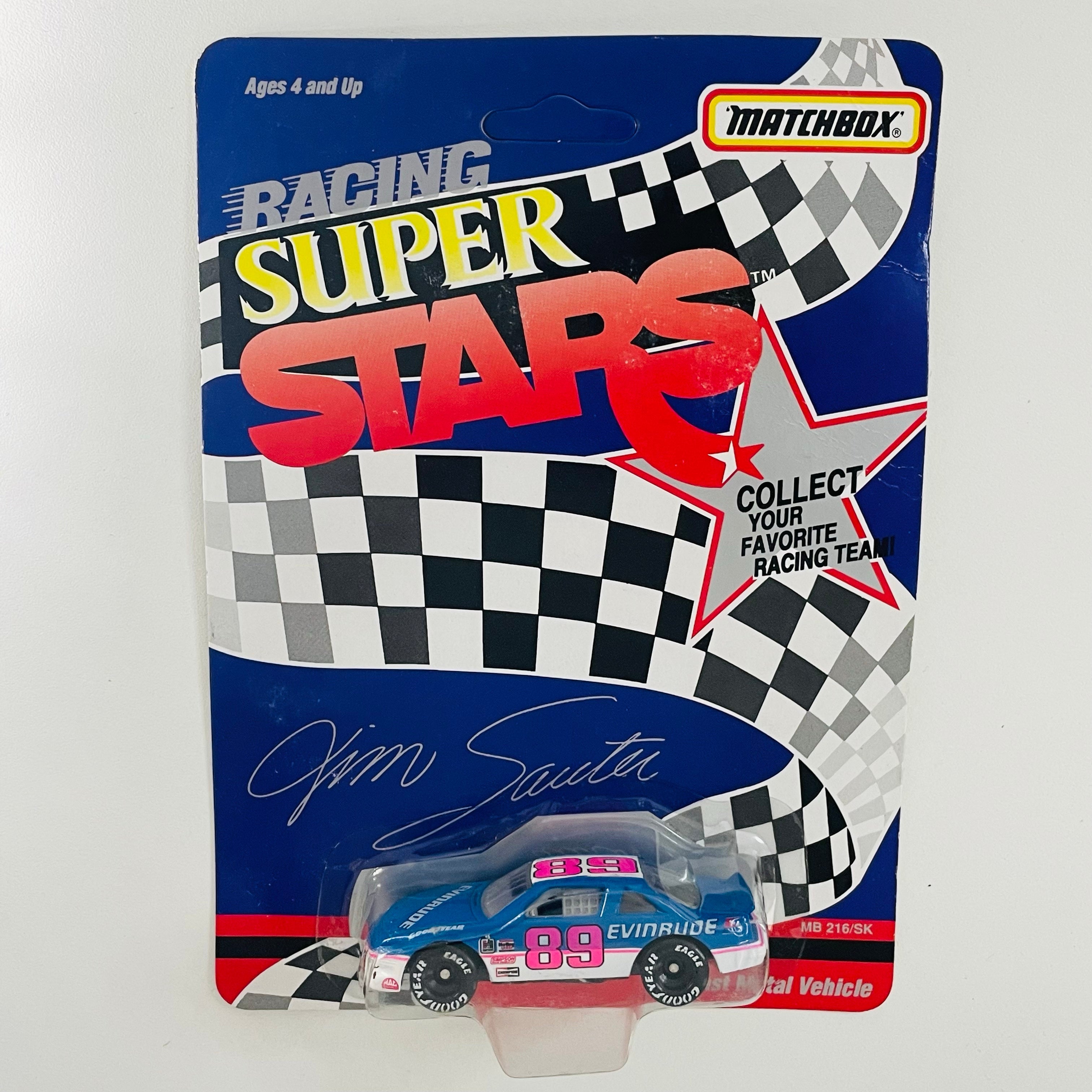 1992 Matchbox Racing Super Stars NASCAR Jim Sauter 89 Evinrude Pontiac