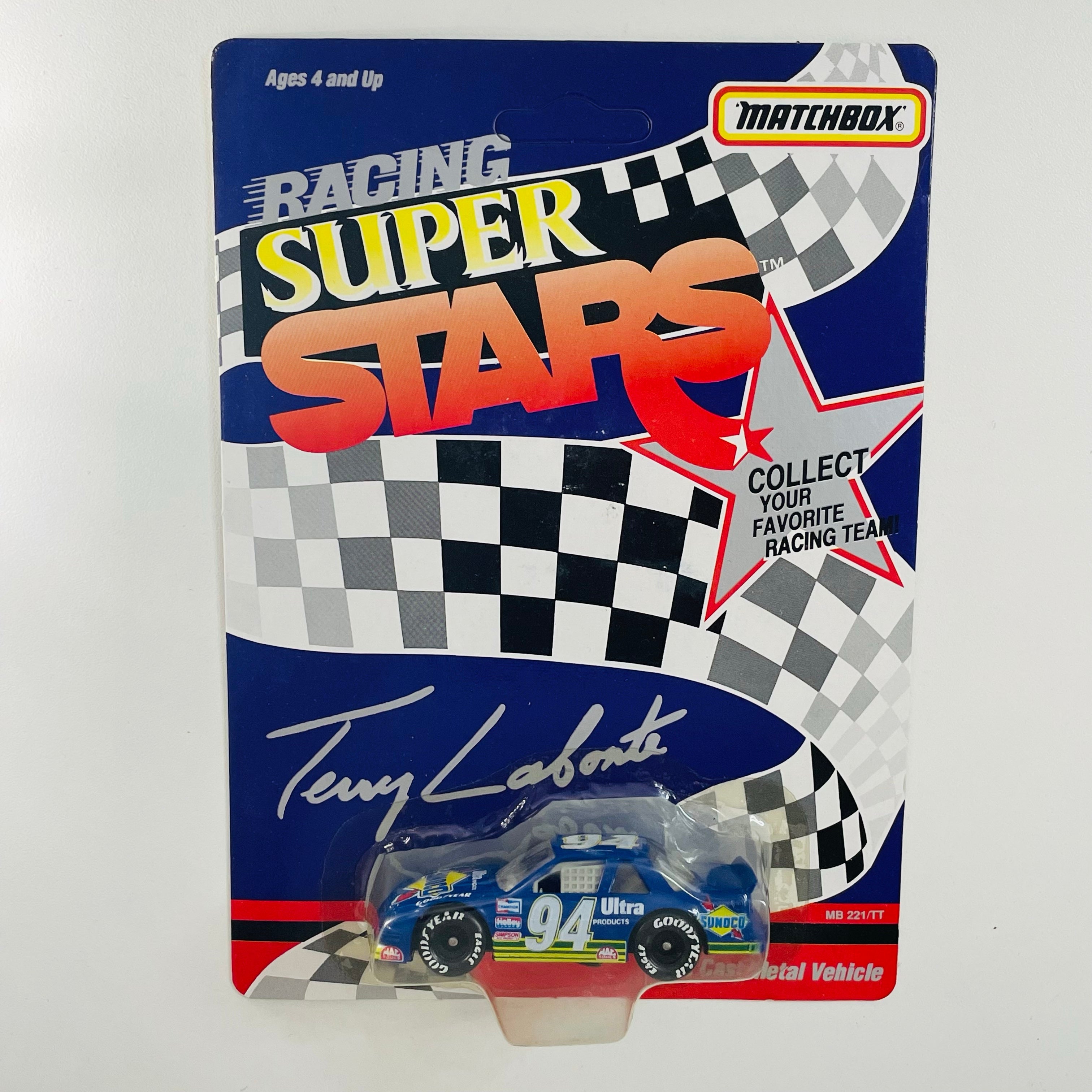 1992 Matchbox Racing Super Stars NASCAR Terry Labonte 94 Sunoco Chevro