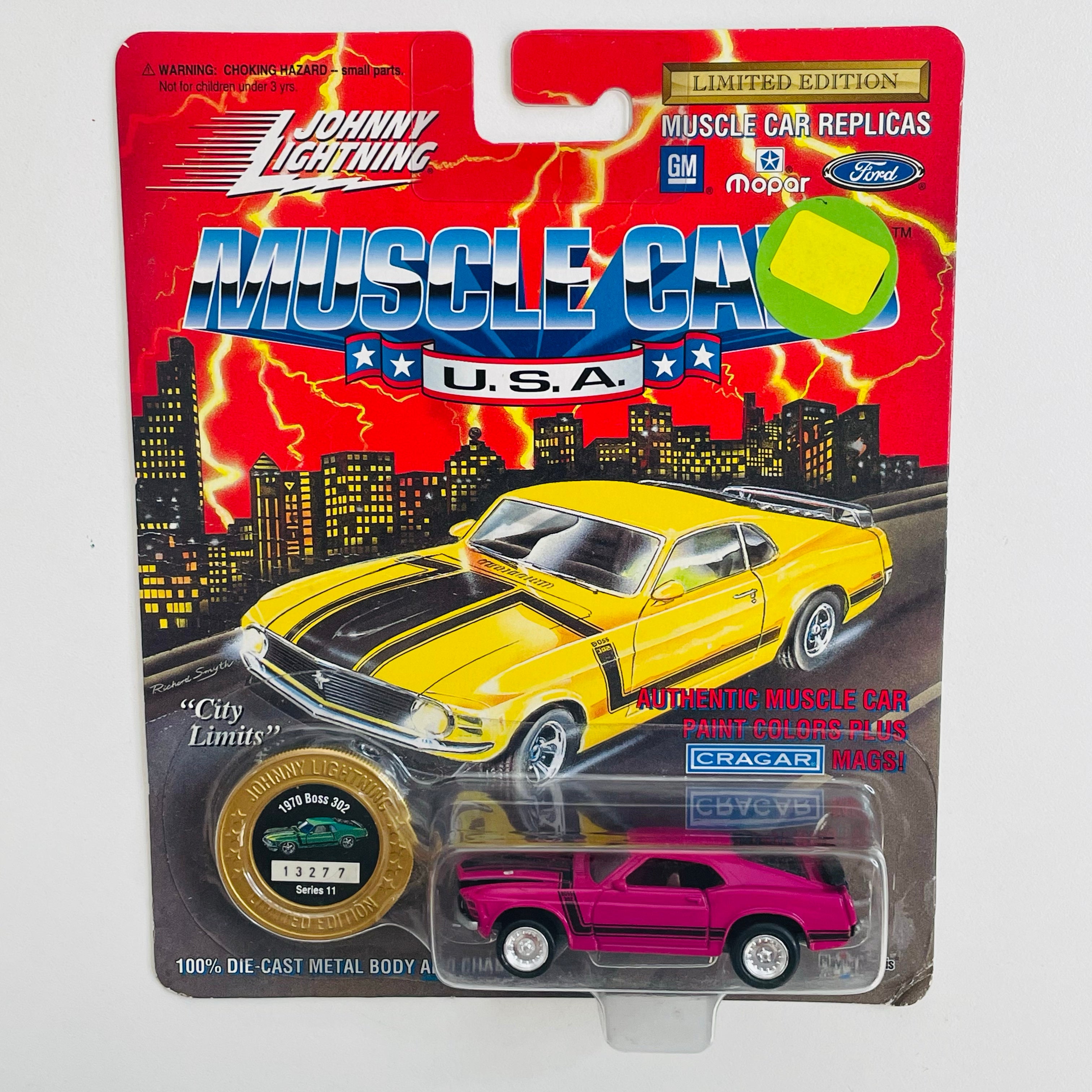 1994 Johnny Lightning Muscle Cars USA Limited Edition 1970 Ford Mustan