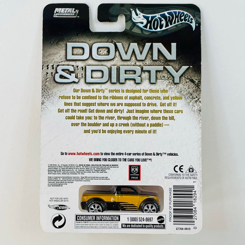 2004 Hot Wheels Auto Affinity Limited Edition 1/20,000 Down & Dirty Do