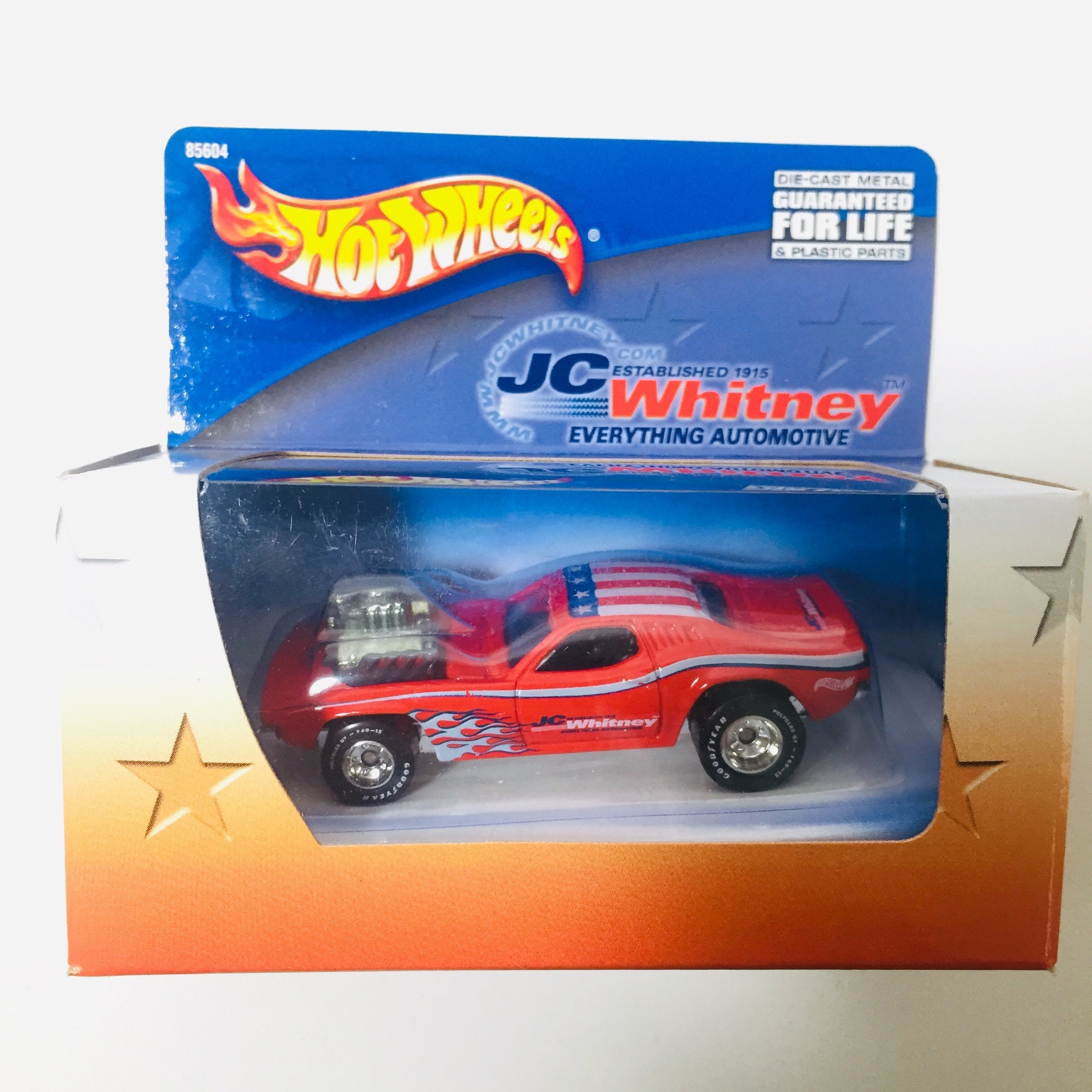 1998 Hot Wheels Limited Edition JC Whitney Rodger Dodger rojo Llantas