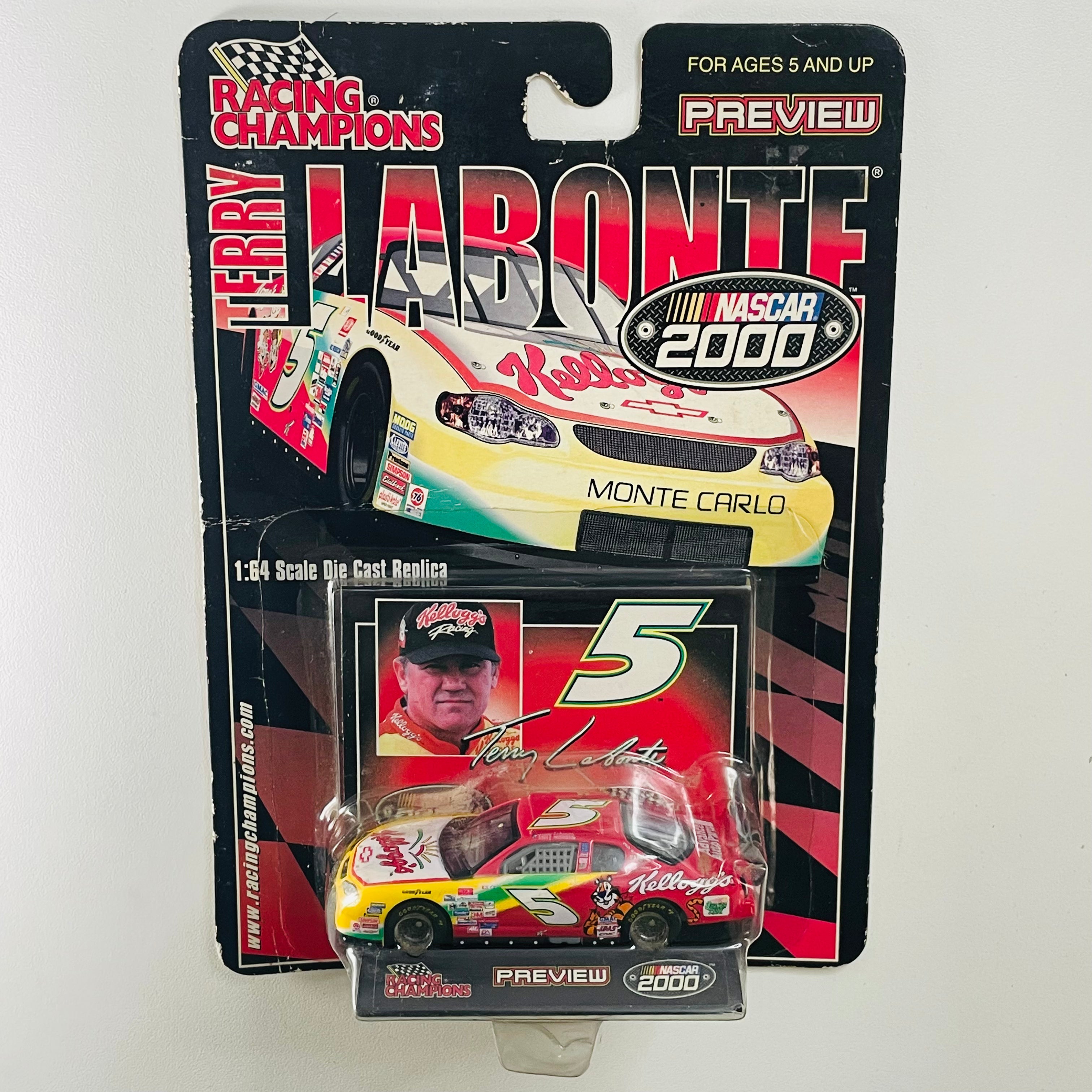2000 Racing Champions Preview NASCAR Terry Labonte 5 Kelloggs Chevrole