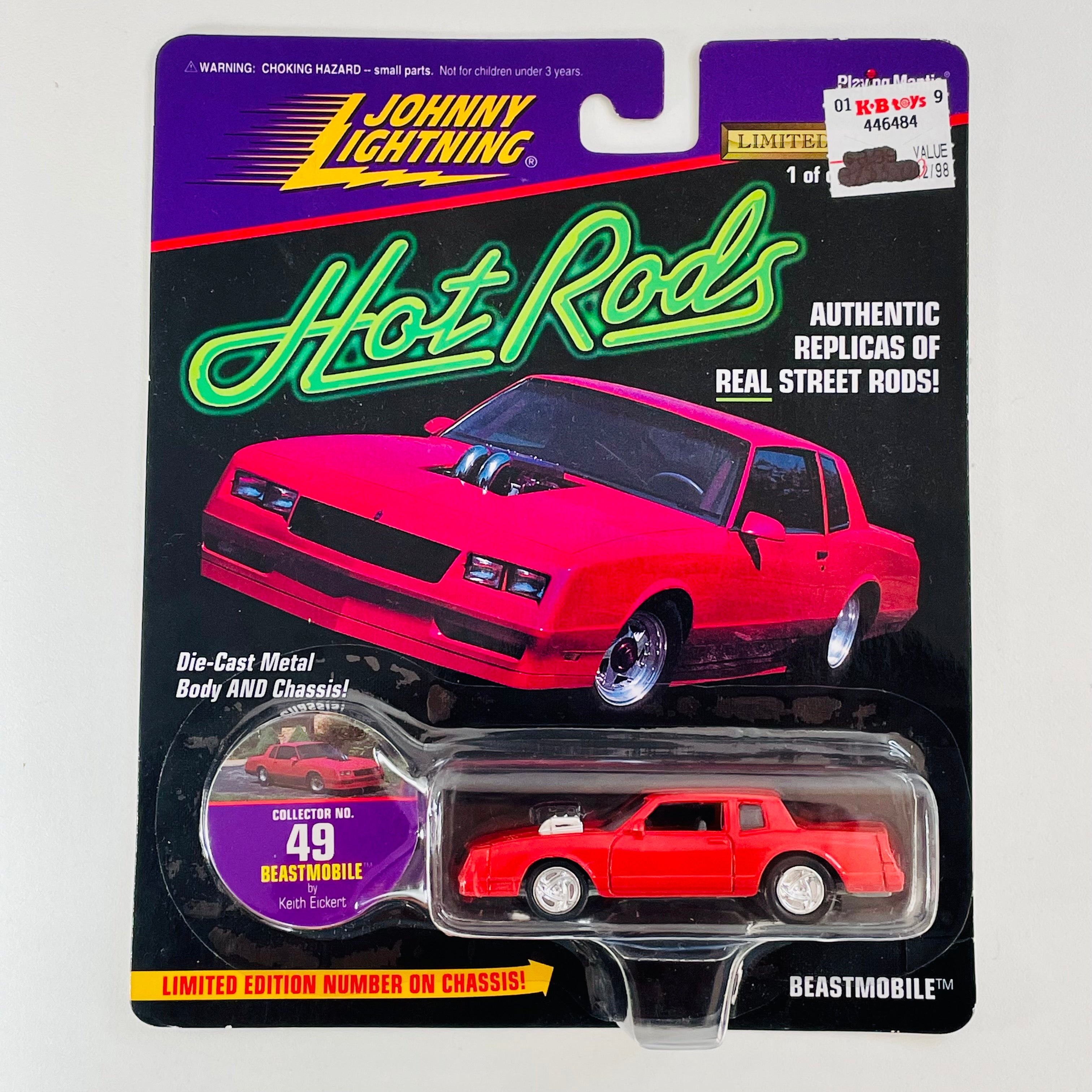 1997 Johnny Lightning Hot Rods Limited Edition 1/20,000 Keith Eickert