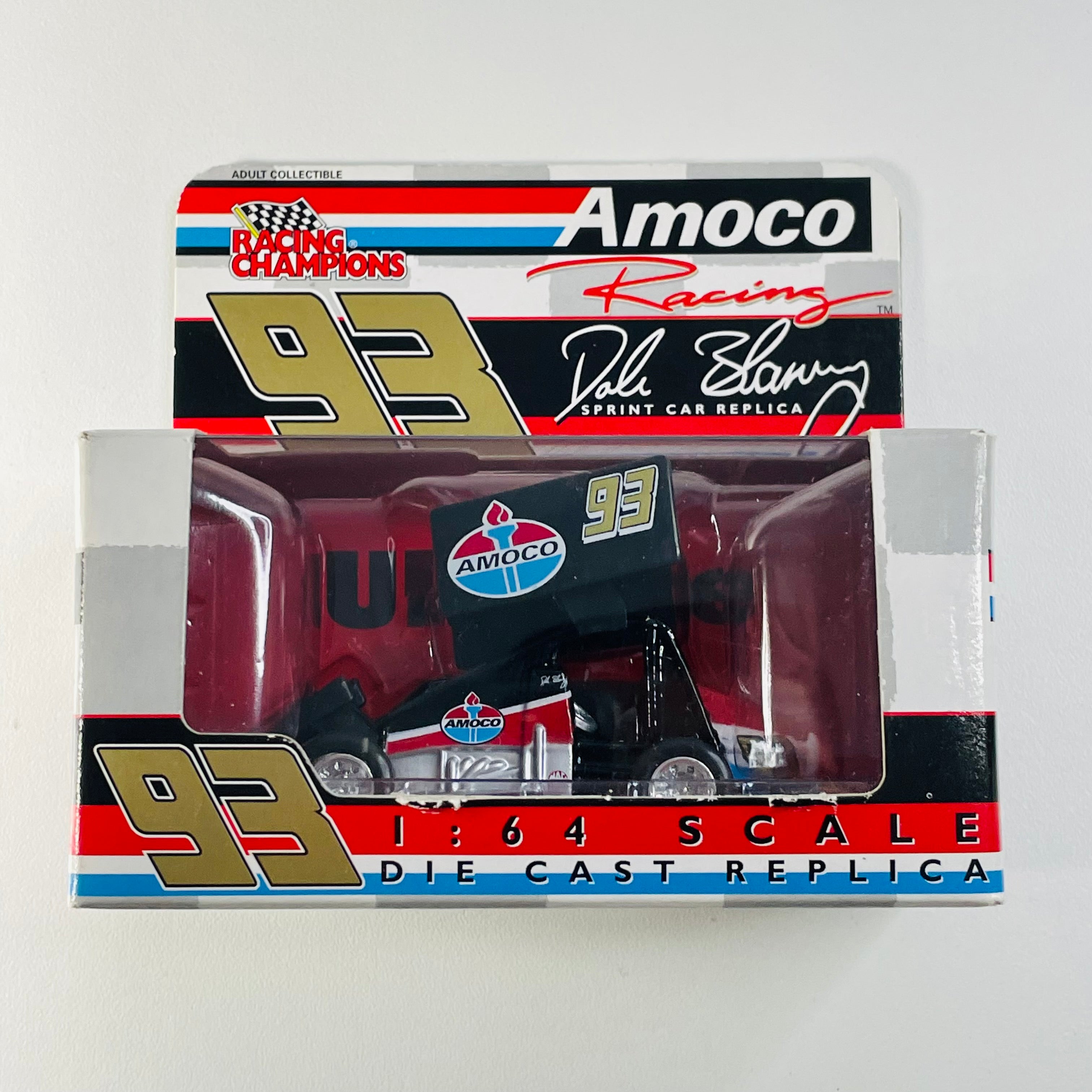 2000 Racing Champions NASCAR Dale Blaney 93 Amoco Sprint Car blanco co